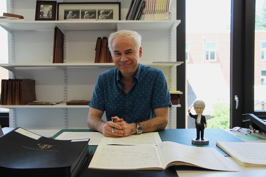 Behind the Scenes: music librarian provides music for the Oregon Bach ...